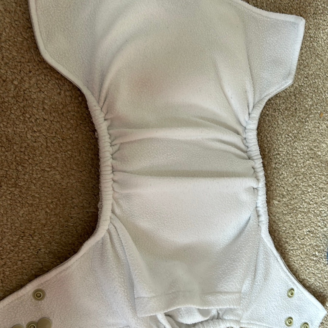 Little Lamb pocket nappy with two inserts (003) – ReNappy
