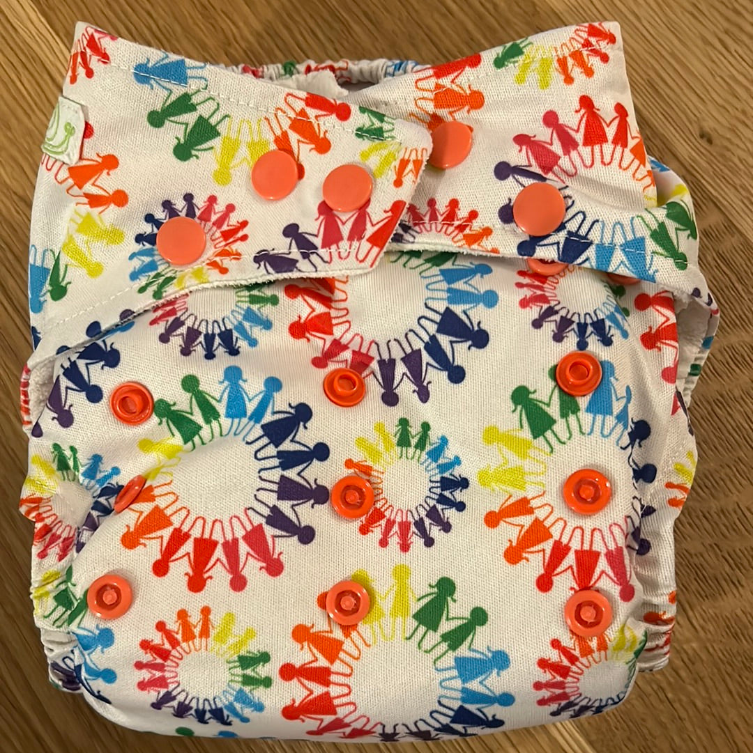 Baba and Boo pocket nappy with two inserts (003) – ReNappy