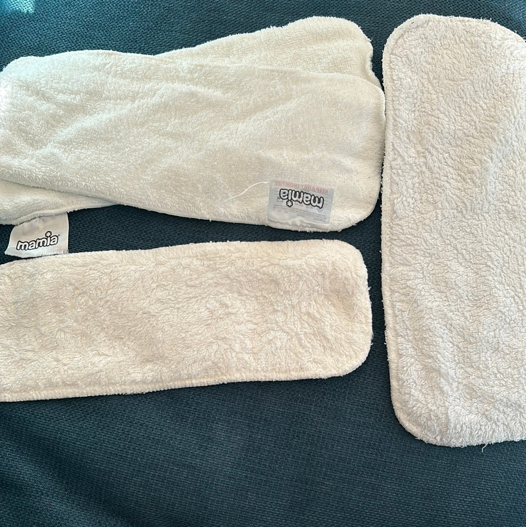 Bamboo and microfibre Booster bundle (023; boosters & inserts) – ReNappy