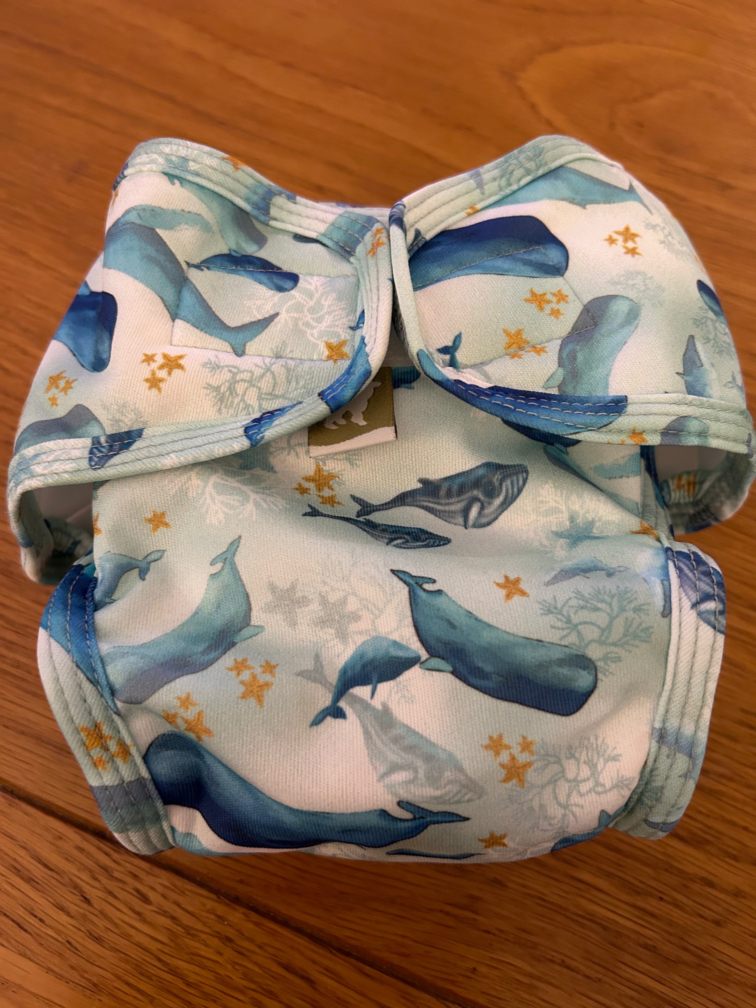 Little Lamb swim nappy size 2, like new (062) – ReNappy